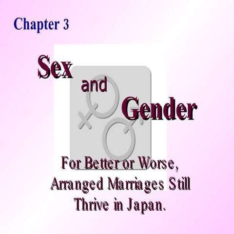 Sex And Gender 1 | PPT