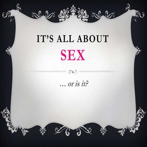 Sex Final Ppt