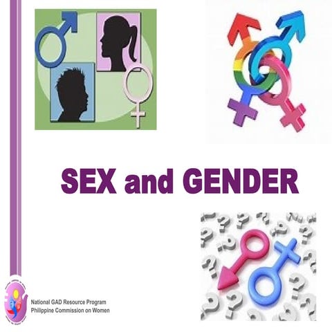 Gender And Development Sex And Gender Pptx