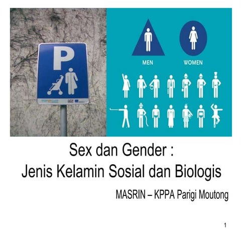 Materi Konsep Gender, Seks, dan Kesetaraan Gender (SIG 2022).ppt