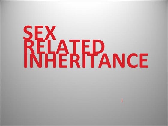 Lec12 Sex Determination Ppt