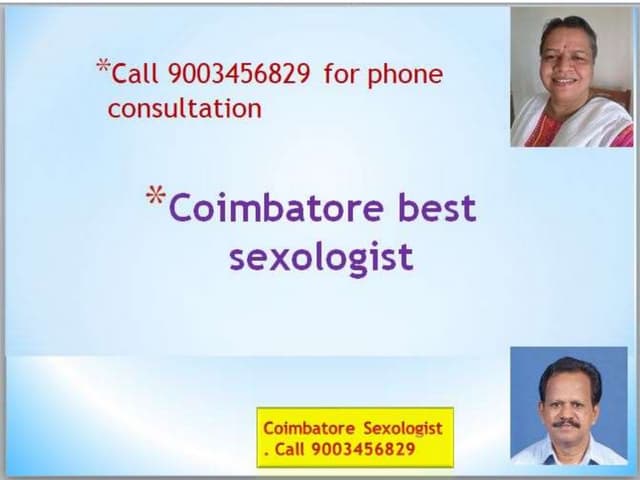 Sex Dr Coimbatore Best Sexologist To Treat And Guide For Natural Pregnancy Ppt