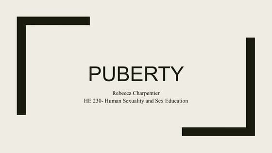 Presentation (1).pptx Further sexual development occurs puberty | PPTX
