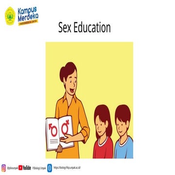 Materi Sex Education Bagi Pelajar Dan Remaja Pptx