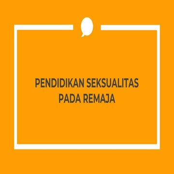Perkembangan seksual remaja | PPTX