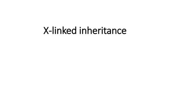 Sex Determination And Linkage Ppt