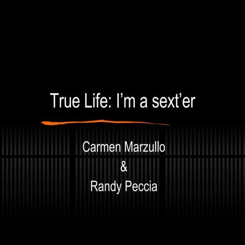 Sexting What Teens Dont Know | PPTX