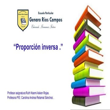 sexto basico proporcion inversa.pptx