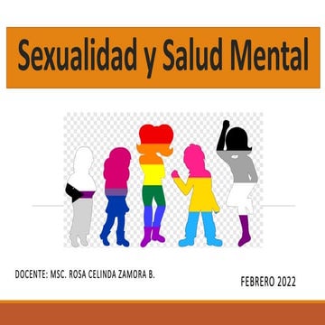 Sexualidad Y Salud Mentalpptx