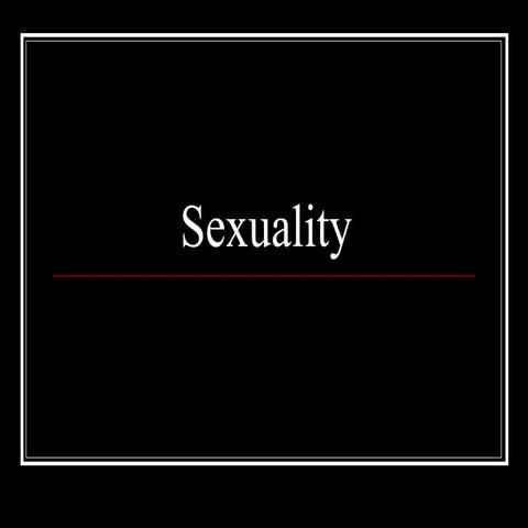 Sexuality Ppt Biology Form Three Reproduction Ppt