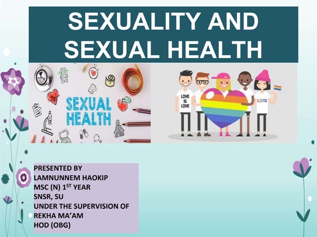 Human Sexuality Dimension Pptx 4698