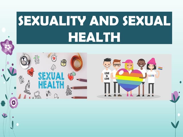 Sexuality And Reproductive Health Presentation Pdf