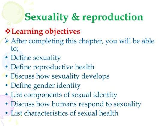 Sexuality | PPT | Sexual Conditions | Sexual Health