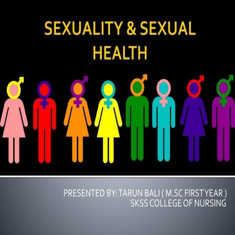 Sexuality And Sexual Health Ppt