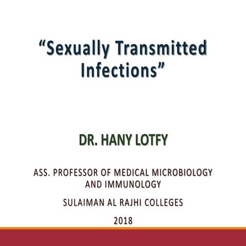 Sexually transmitted infections | PPTX | Sexual Conditions | Sexual Health