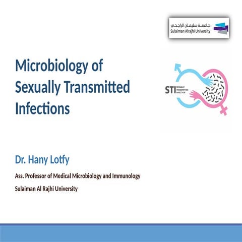 Microbiology of Sexually Transmitted Infections | PPTX