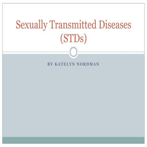 Sexually transmitted infection (sti) | PPTX
