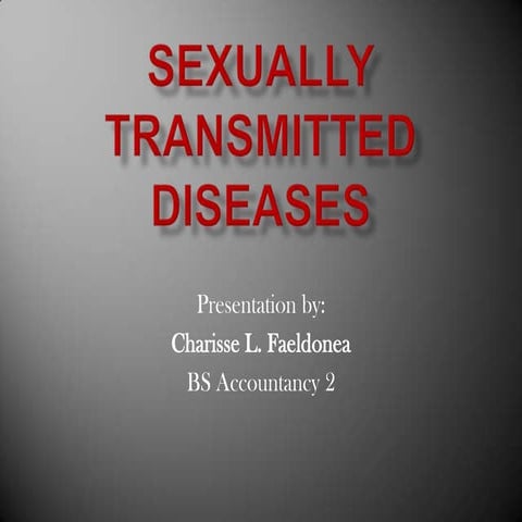 Sexually transmitted diseases | PPT