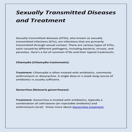 Sexually Transmitted Diseases and Treatment.docx