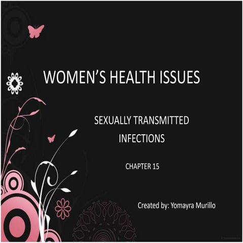 Sexually transmitted infections | PPTX
