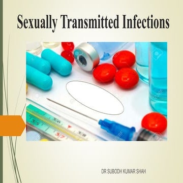 Sexually transmitted infections | PPTX
