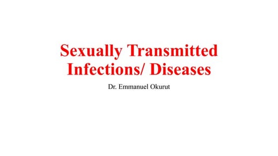 Sexually Transmitted Infections | PPTX | Sexual Conditions | Sexual Health
