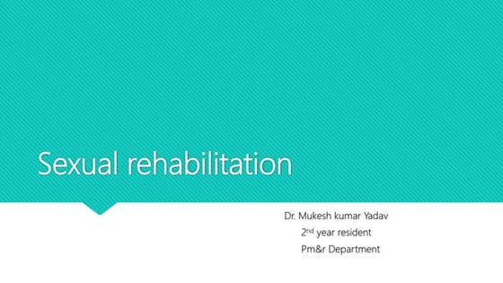 Female sexual dysfunction | PPT