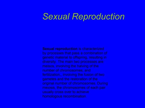 Reproduction | PPT