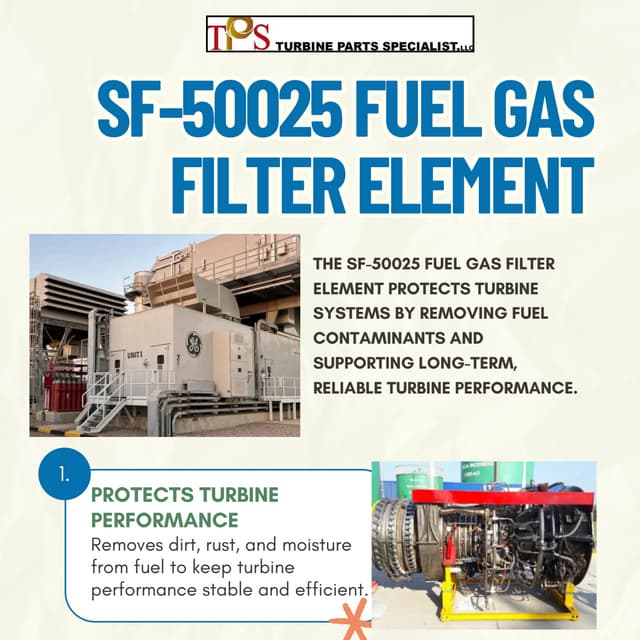 SF-50025 Fuel Gas Filter Element: Enhancing Turbine Performance and ...