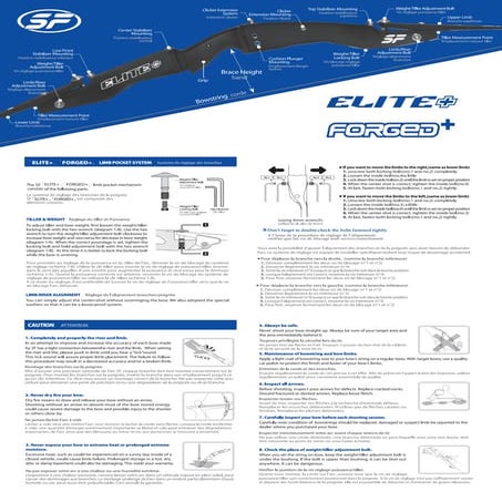 Sf archery manual-elite_forged | PDF