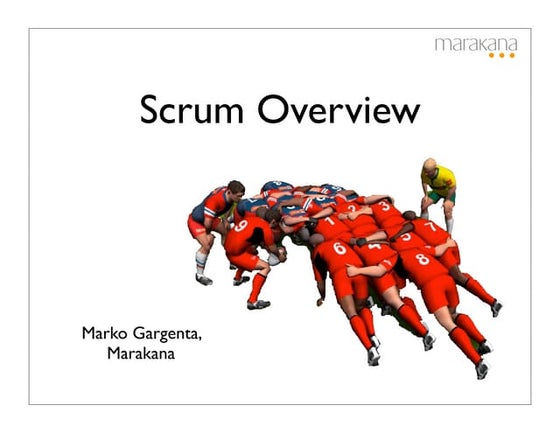 SCRUM: An Agile Methodology | PPT