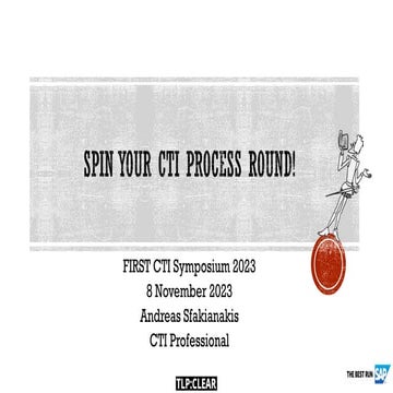 Spin Your CTI Process Round - FIRST CTI Conference 2023 | PDF