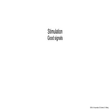 SFEMG Signal Atlas - Highlights - Stimulated - Good Signals, Method | PPT