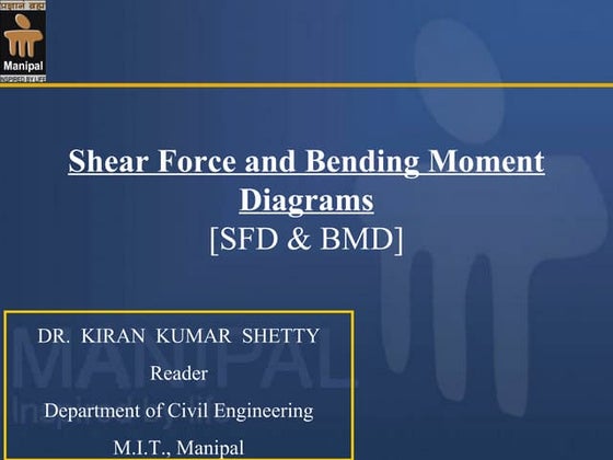 SFD BMD | PPTX | Physics | Science