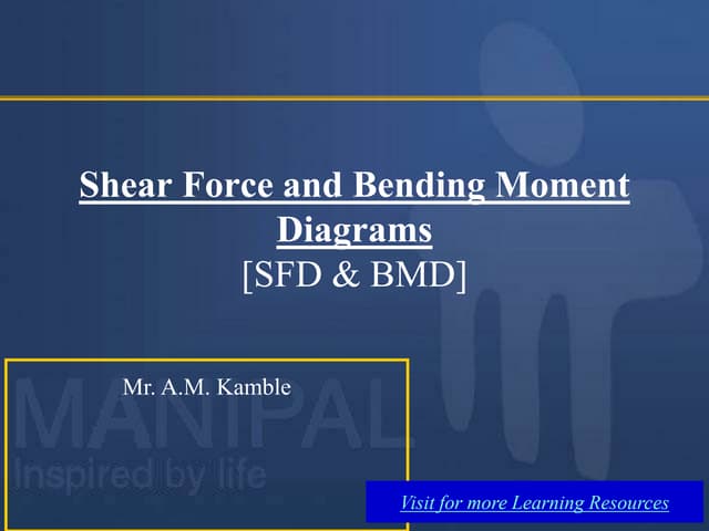 SFD BMD | PPTX | Physics | Science
