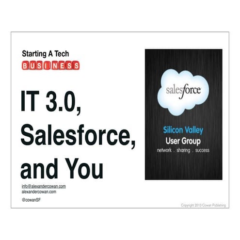Keynote for Salesforce Users Group | PPT