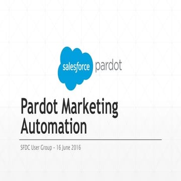 Pardot B2B Marketing Automation | PPTX