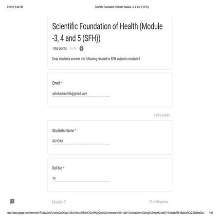 SFH (Module -3, 4 and 5 )- MCQ for Test-2.pdf