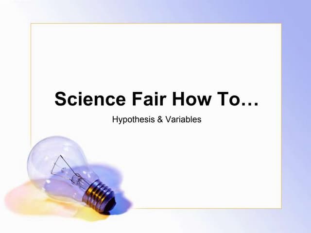 Scientific method power point | PPT