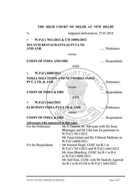 DOFA report | PDF