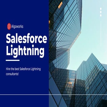 SF Lightning Services | PPTX | Computer Software and Applications | Computing