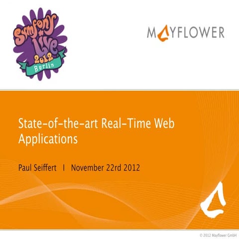 State-of-the-art real-time web applications | PPT