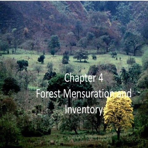 Forestry Introductory Forest Mensuration.pptx