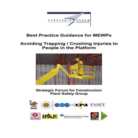 Mobile Elevating Work Platforms (MEWPs) Risk Assessment.