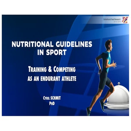 Nutritional guidelines in sport: training and competiting as an ...