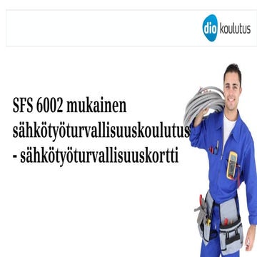 SFS 6002 koulutus | PDF