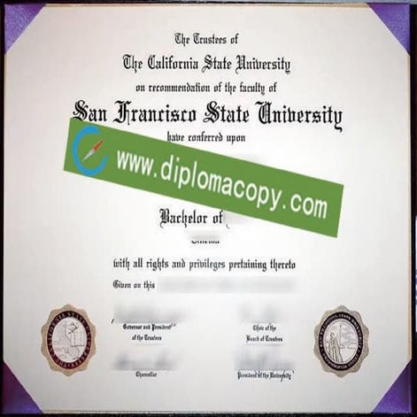 SFSU diploma, buy fake USA diploma | PPT