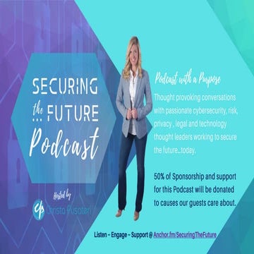 Securing the Future Podcast Sponsorship Opportunity | PPT