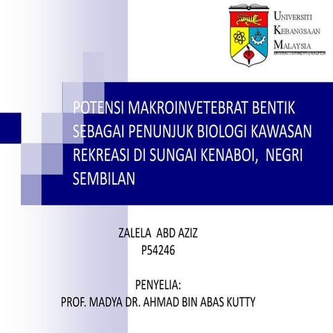 Sg.Kenaboi Makroinvetbrate Bentik.pptx