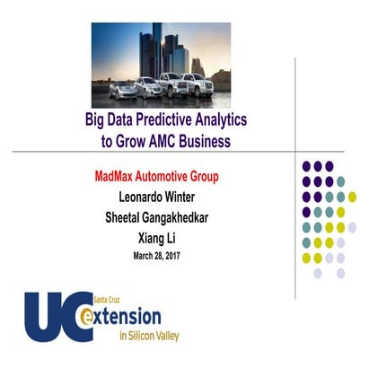 Big Data and Data Analytics to grow Auto Manufacturer Business | PPT